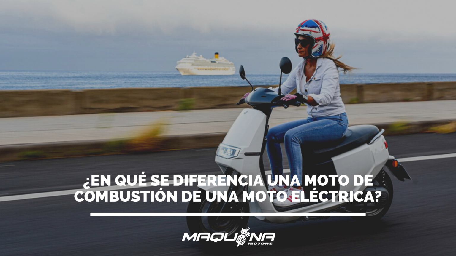 ¿En qué se diferencia una moto de combustión de una moto eléctrica ...
