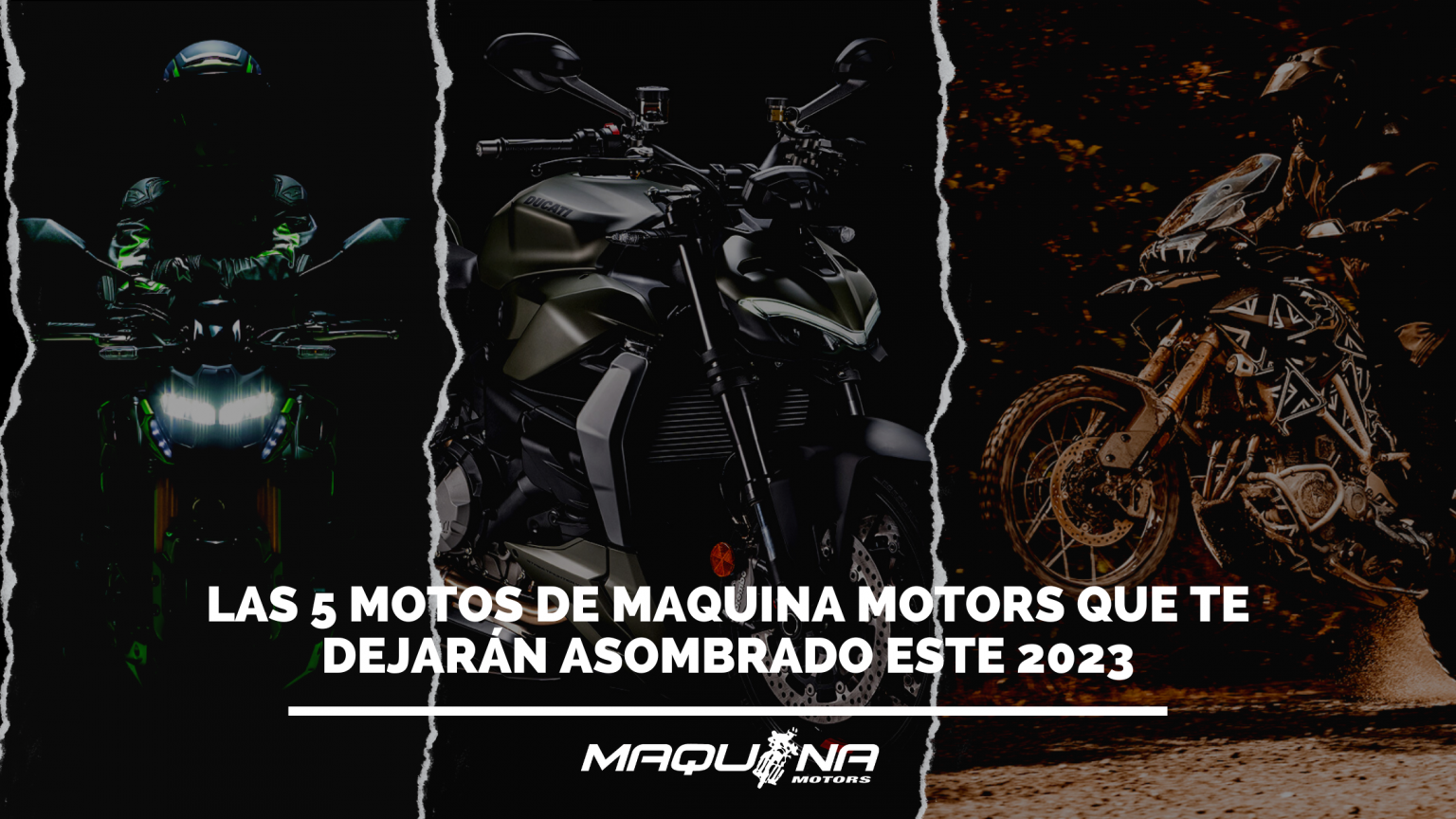 Las 5 motos de Maquina Motors que te dejarán asombrado este 2023 ...