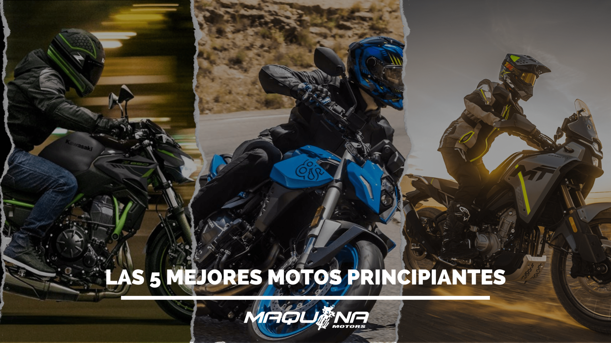 Las 5 Mejores Motos para Principiantes en 2024 - Maquina Motors