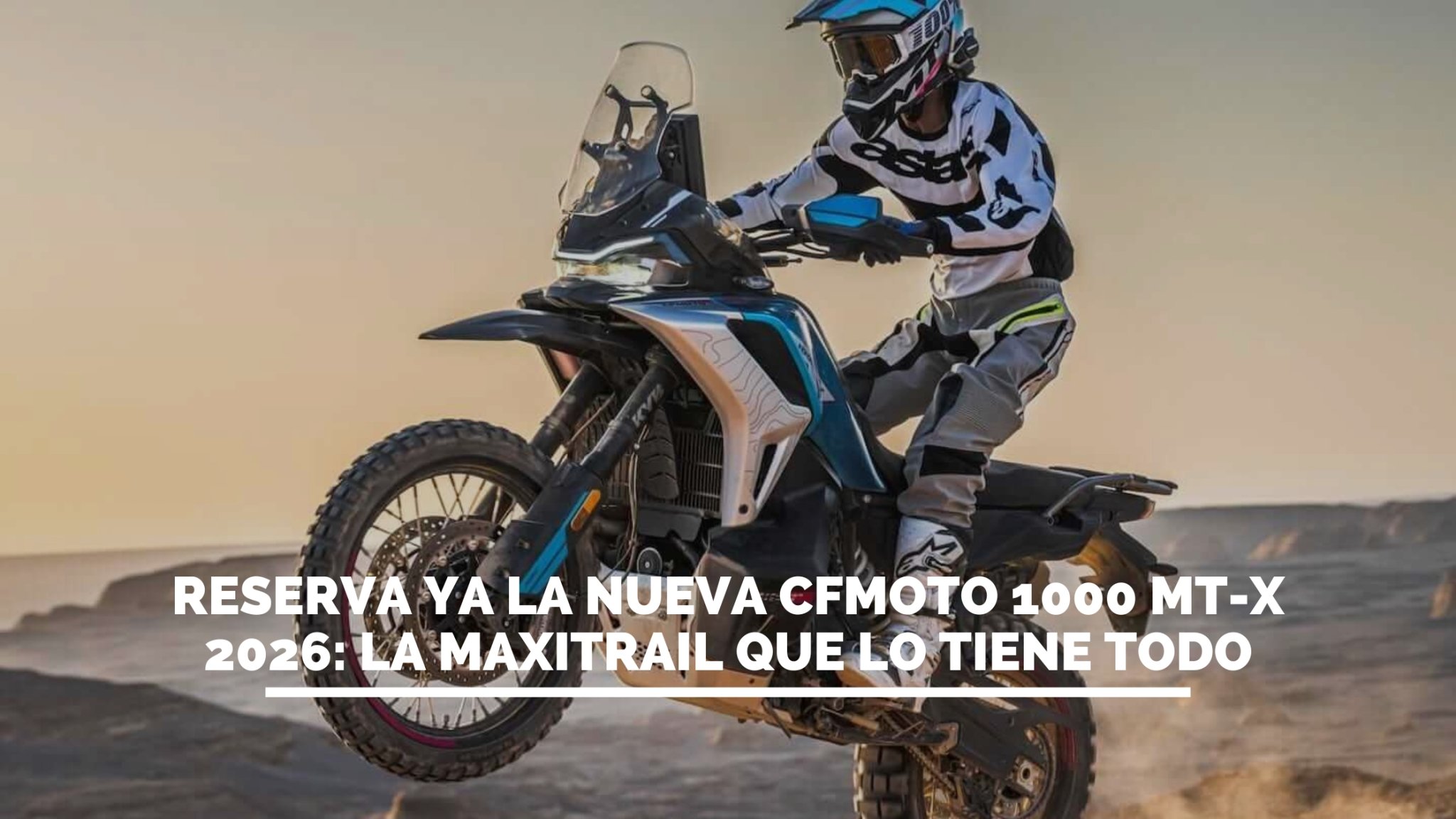 CFMOTO 1000 MT-X 2026: características y reservas en Maquina Motors
